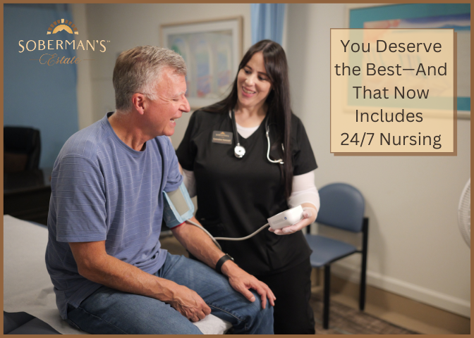 24/7 Registered Nursing Care at Soberman’s Estate